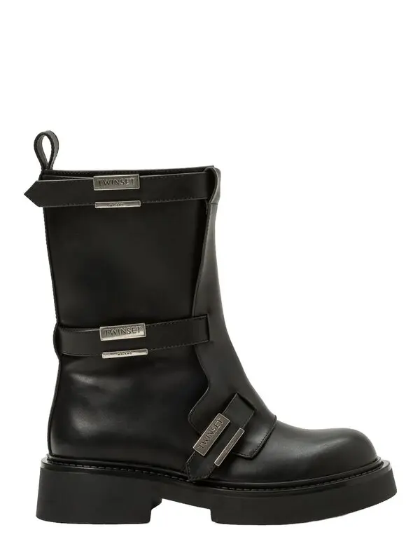 TWINSET Mid-calf Boots - Black