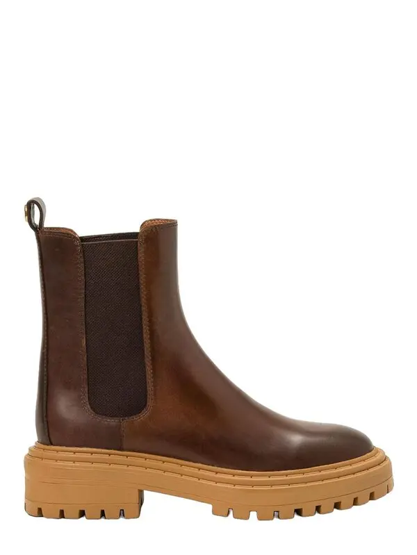 TWINSET Chelsea Boots - Coffee