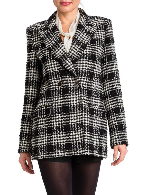 TWINSET Checked Jacket - Multicolor