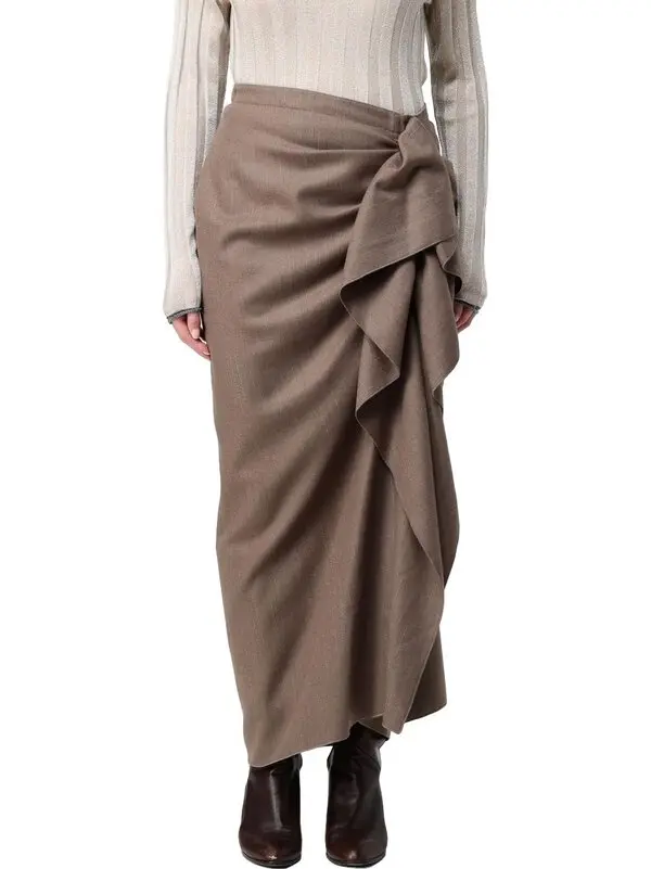 Fabiana Filippi Maxi Skirt - Beige