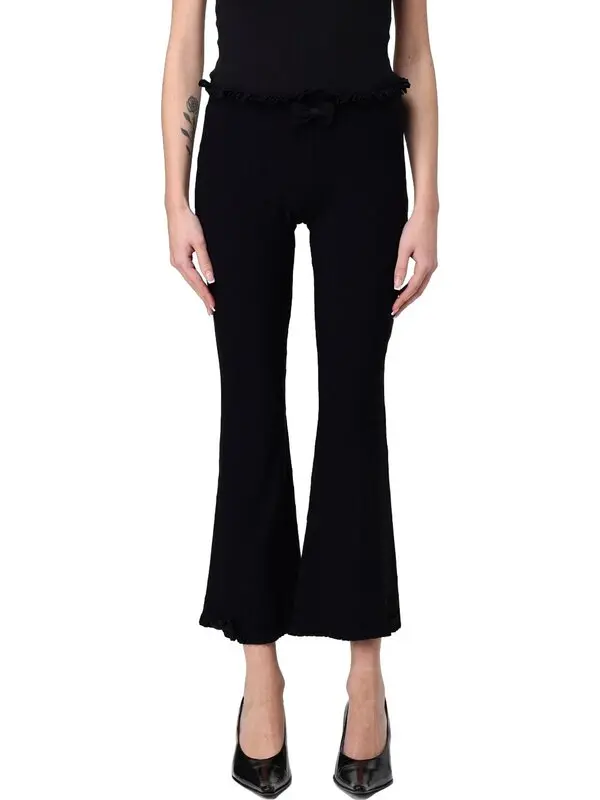 Balenciaga Plain Trousers - Black