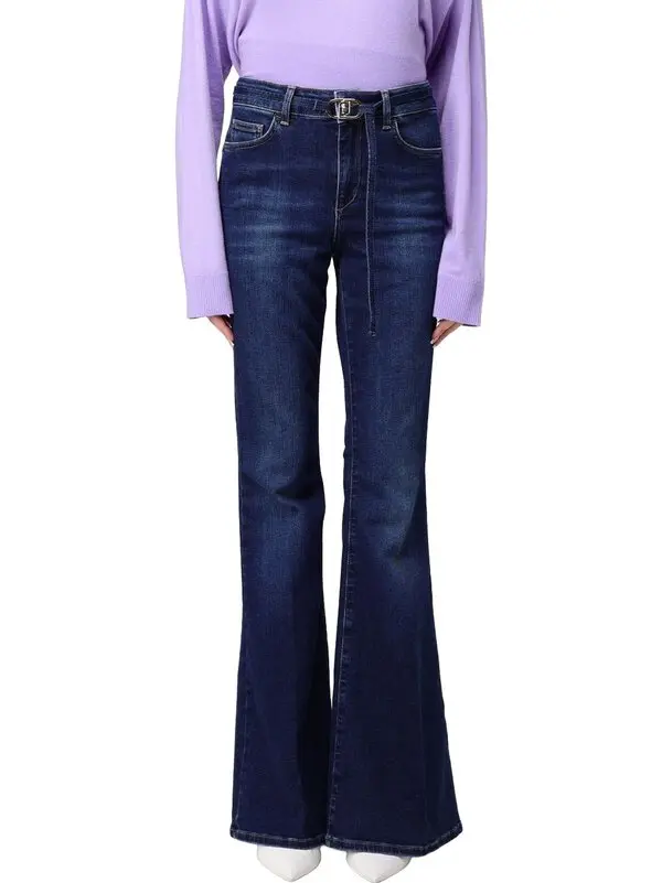 Liu Jo Flare Leg Jeans - Blue