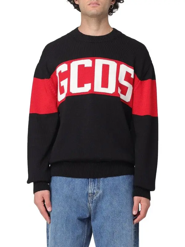 Gcds Pullover Sweater - Black