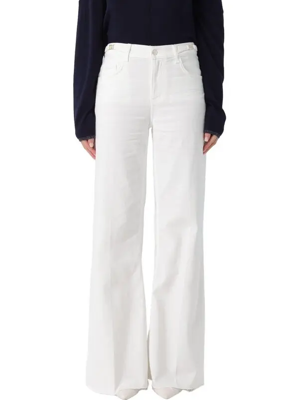Liu Jo Wide Leg Pants - White
