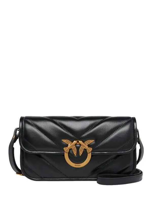 Pinko Crossbody Bag - Black