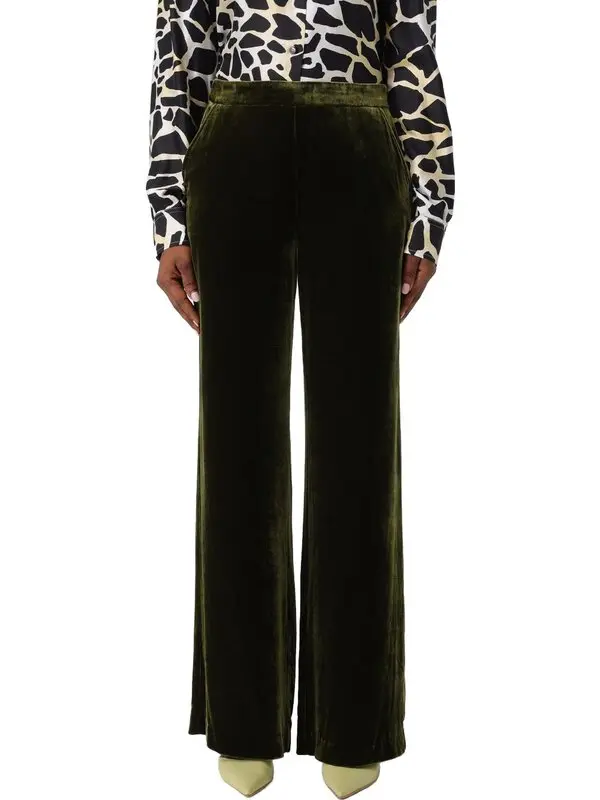 Malìparmi Wide Leg Trousers - Military