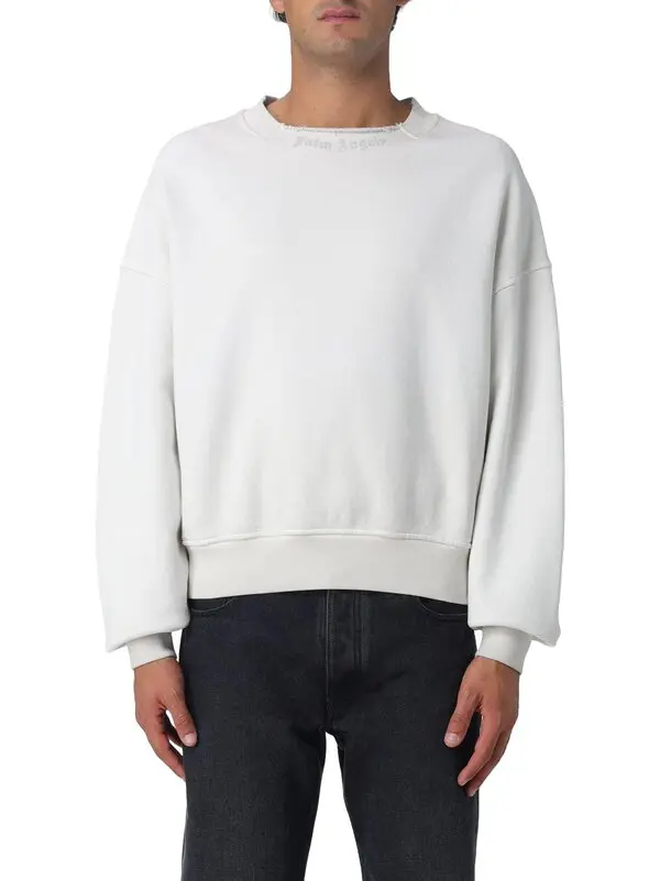 Palm Angels Crewneck Sweatshirt - White