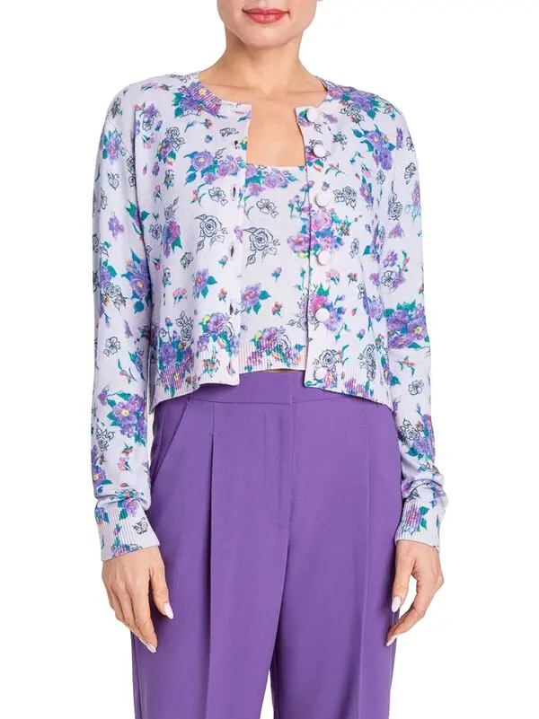 TWINSET Floral Print Sweater - Multicolor