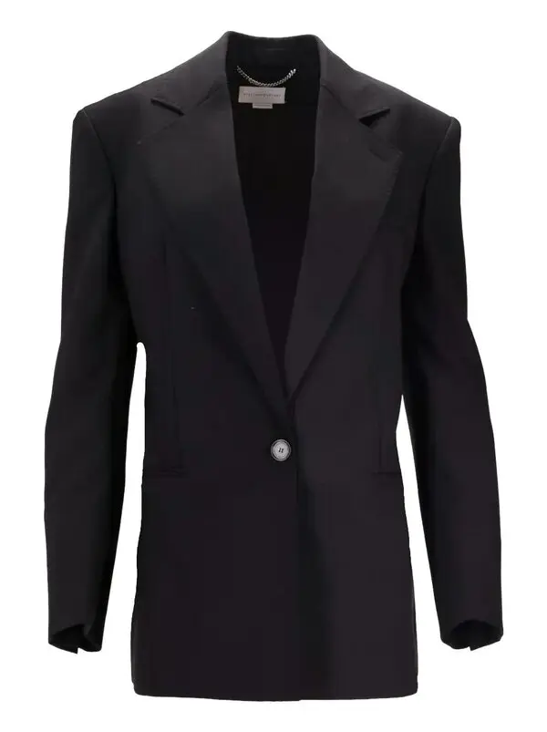 Stella McCartney Single-breasted Blazer - Black