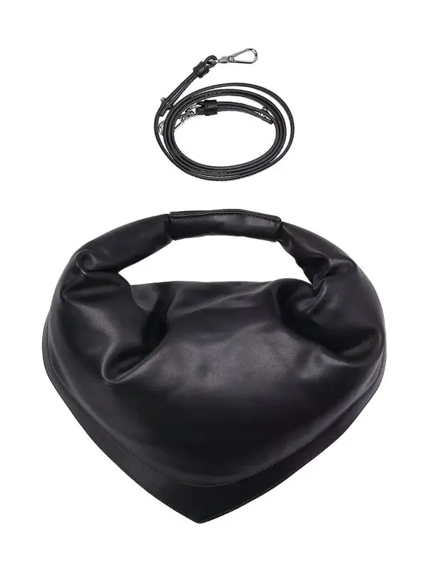 FEDERICO CINA Medium Tortellino Top-handle Shoulder Bag - Black