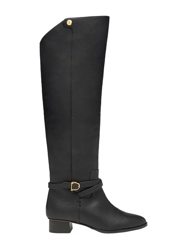 Sarah Flint X Mary Orton Perfect Tall Riding Boot - Black Vachetta