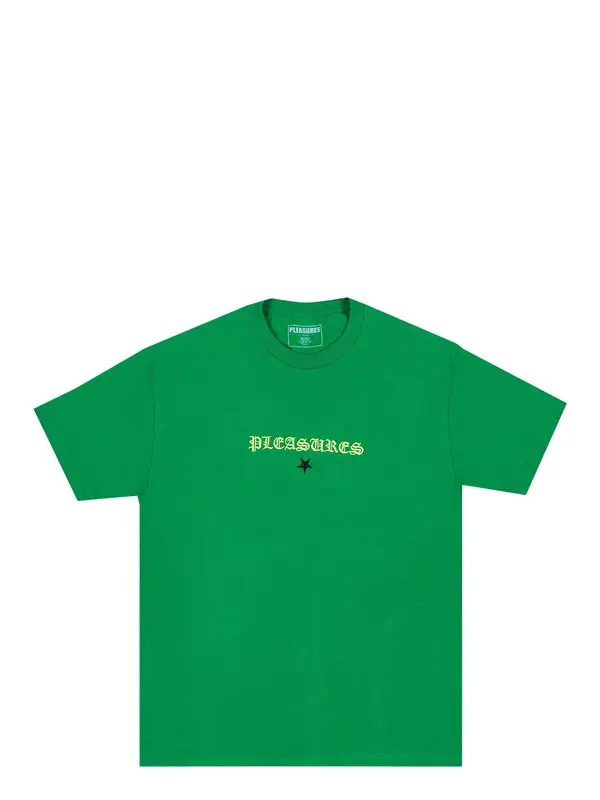 PLEASURES Shine T-shirt - Green