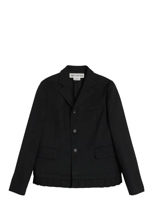 Comme Des Garçons Gabardine Jacket - Black