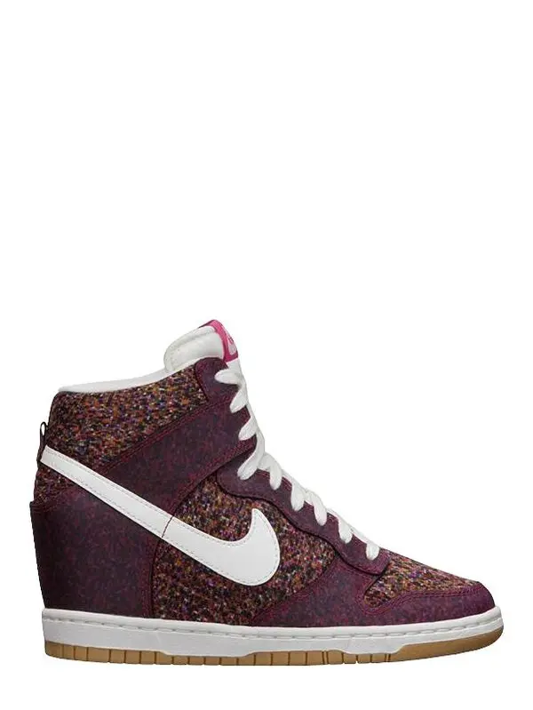 Nike Dunk Sky Hi Liberty Digital Floral Sneakers - Red