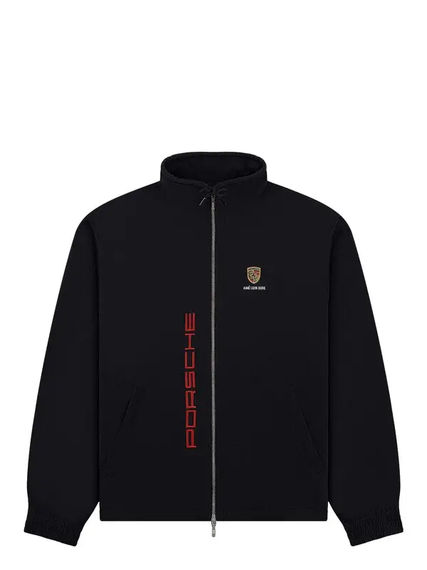 Aimé Leon Dore X Porsche Nylon Track Jacket - Black