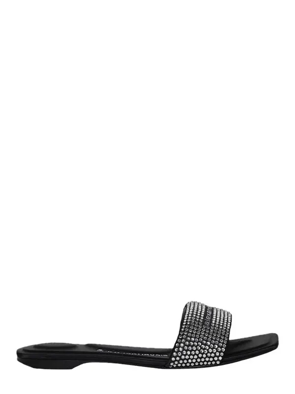 Alexander Wang Vy Flat Sandal - Black