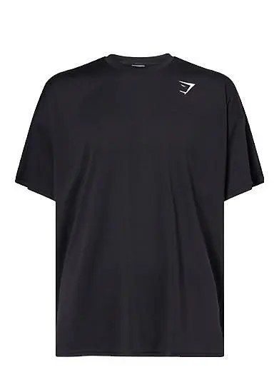 GYMSHARK Arrival Oversized Jersey T-shirt - Gs Black