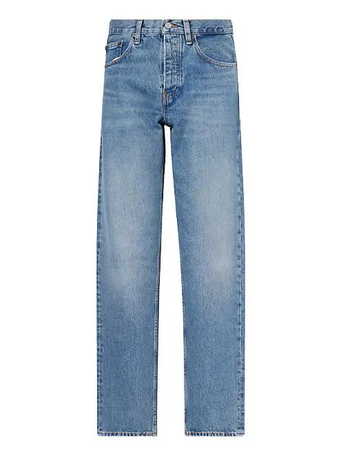 FRAME The Straight Mid-rise Denim Jeans - Outfield