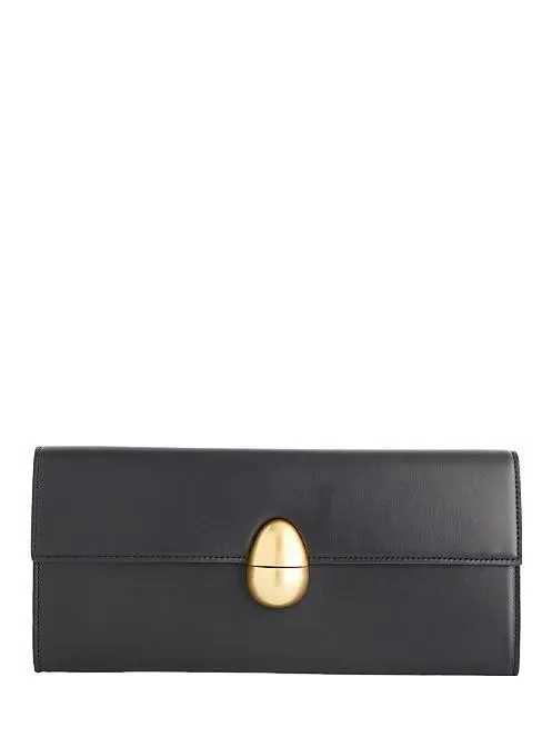 NEOUS Phoenix Leather Clutch - Black