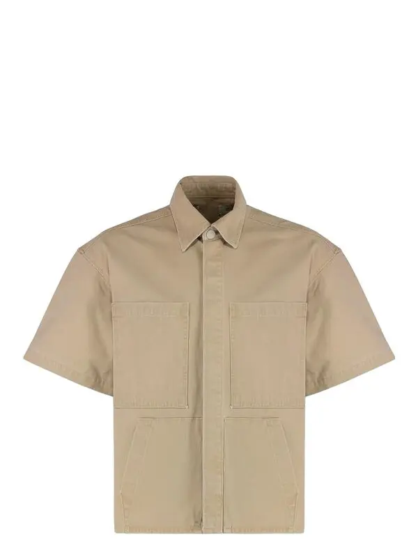 B1 ARCHIVE Overshirt In Denim - Beige
