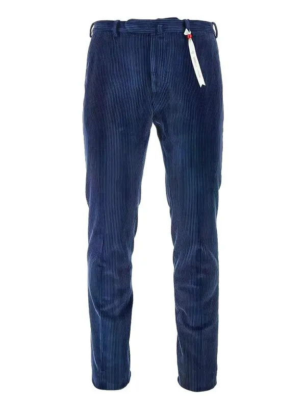SANTANIELLO Evoluto Corduroy Trousers - Blue