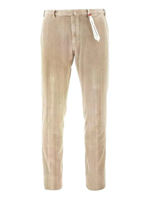 SANTANIELLO Corduroy Trousers - Neutrals