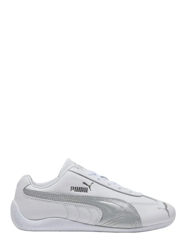 PUMA Speedcat Leather Sneakers - Puma White/puma Silver