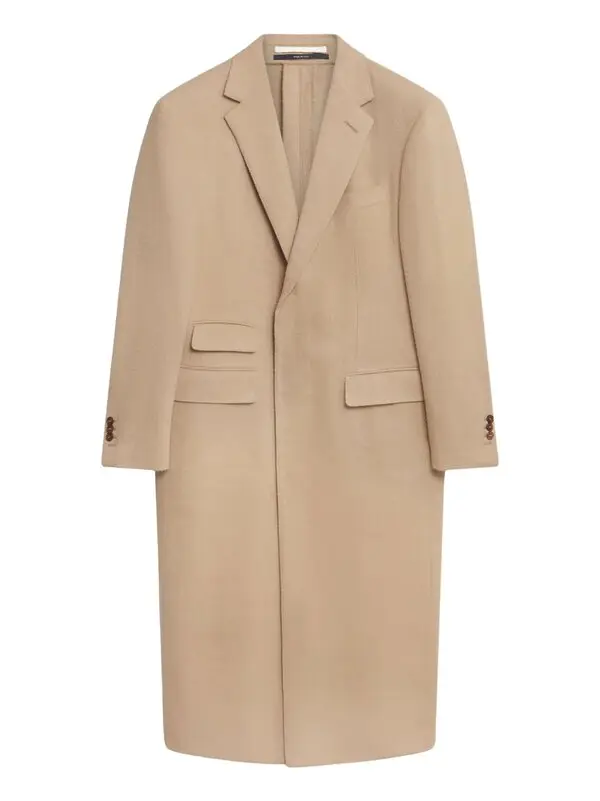 Dunhill Single-breasted Overcoat - Beige