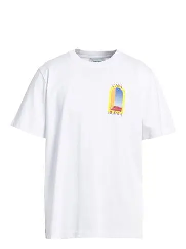 Casablanca T-shirt Size Organic Cotton - White