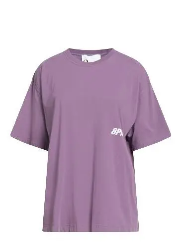8PM T-shirt In Cotton - Purple