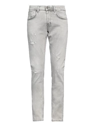 DONDUP Organic Cotton And Recycled Elastane Skinny Jeans - Light Grey