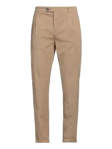 Alpha Studio Tapered Leg Chino Pants - Beige