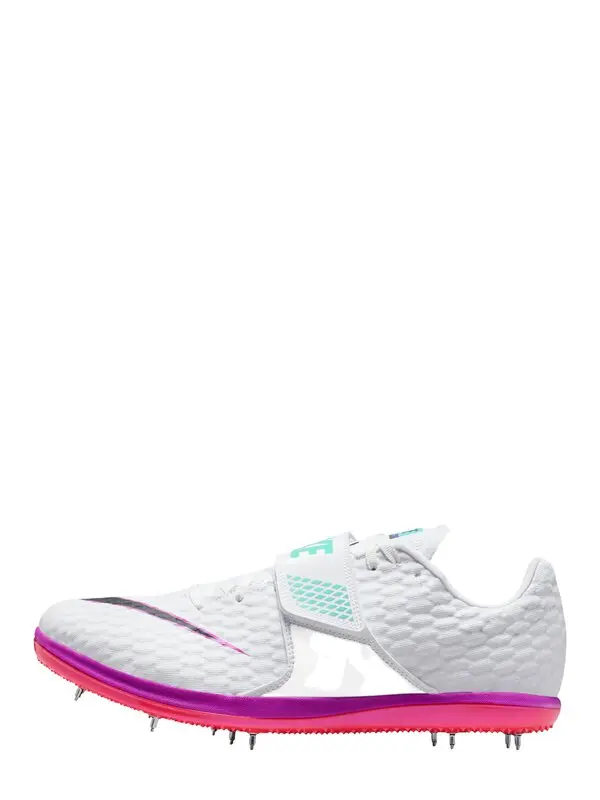 Nike High Jump Elite Track & Field Jumping Spikes - White