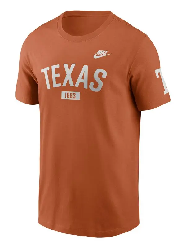 Nike Texas Legacy Arch 2-hit College T-shirt - Orange