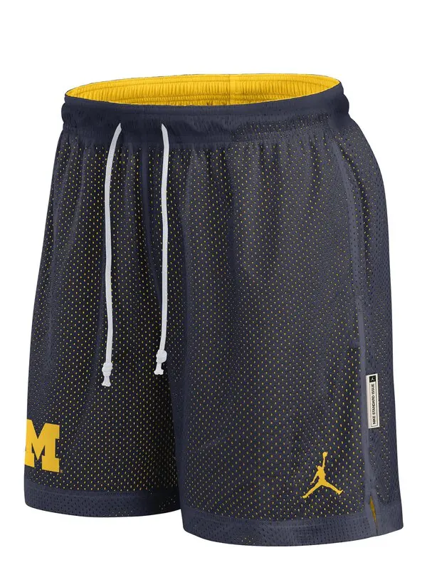 JORDAN Michigan Reversible Dri-fit College Shorts - Blue