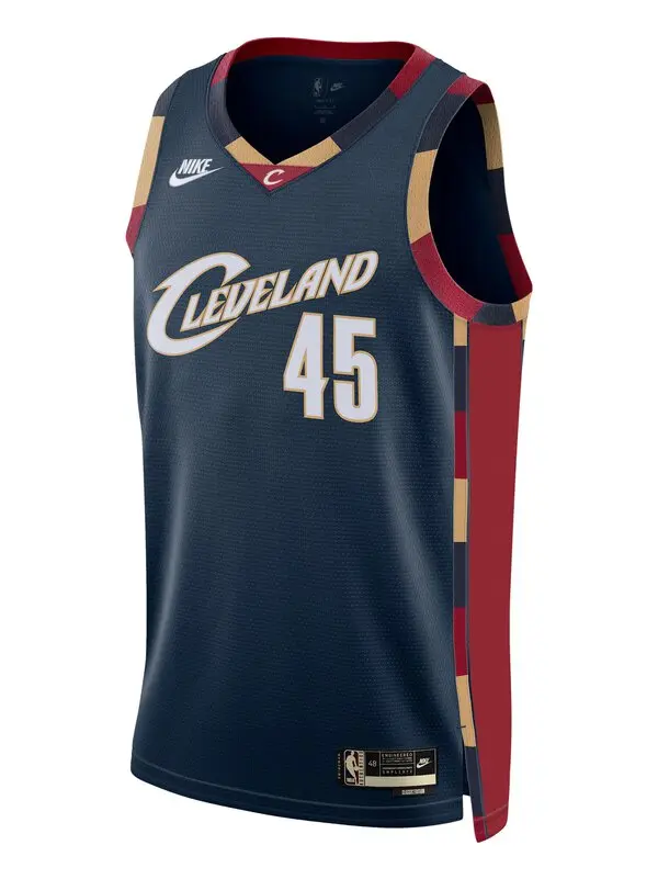 Nike Cleveland Cavaliers 2025/26 Hardwood Classics Dri-fit Nba Swingman Jersey - Blue