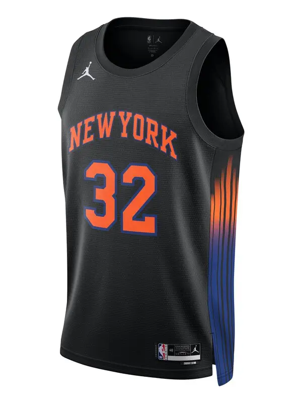 JORDAN New York Knicks 2025/26 Statement Edition Dri-fit Nba Swingman Jersey - Black