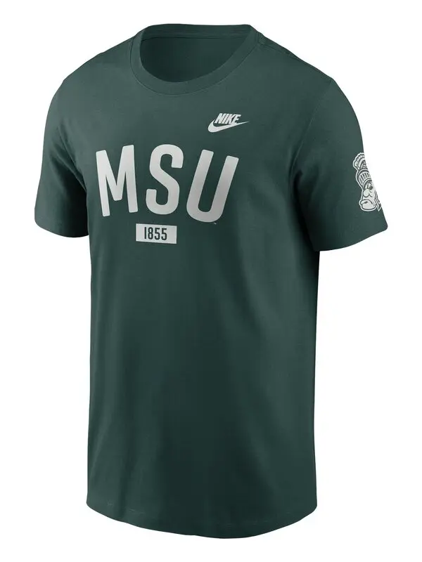 Nike Michigan State Legacy Arch 2-hit College T-shirt - Green