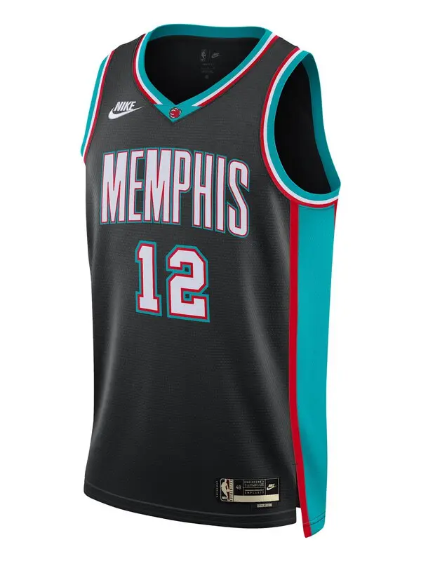 Nike Memphis Grizzlies 2025/26 Hardwood Classics Dri-fit Nba Swingman Jersey - Black