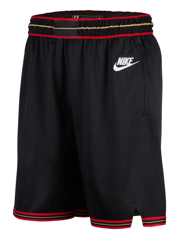Nike Philadelphia 76ers Swingman 2025/26 Hardwood Classics Dri-fit Nba Shorts - Black