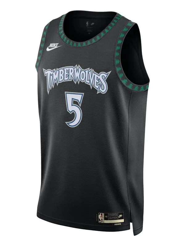 Nike Minnesota Timberwolves 2025/26 Hardwood Classics Dri-fit Nba Swingman Jersey - Black
