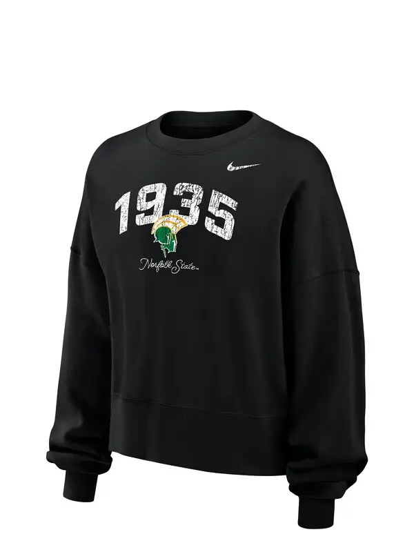JORDAN College Phoenix Fleece Crew-neck Sweatshirt - Black