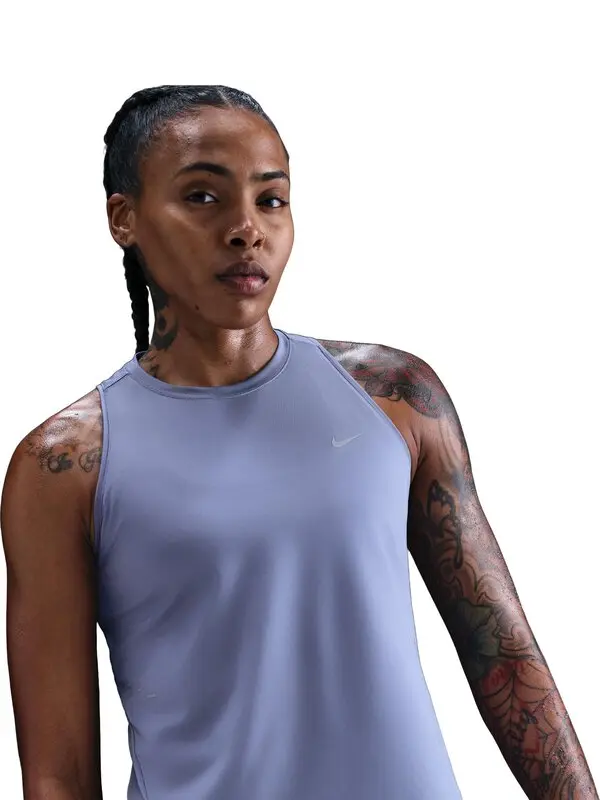 Nike Swift Dri-fit Running Tank Top - Blue