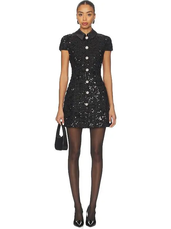 Likely Estella Mini Dress - Black