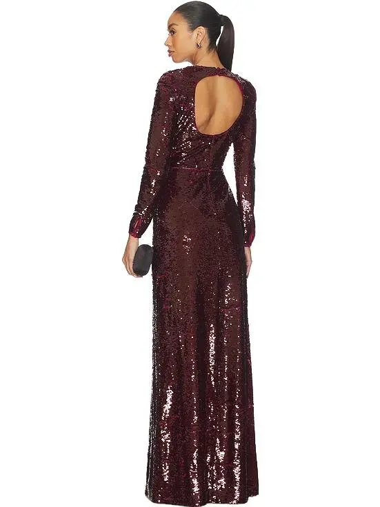 Likely Reese Gown - Merlot
