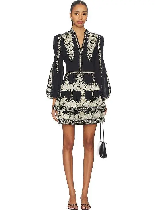 Alice + Olivia Valencia Mini Dress - Free Falling