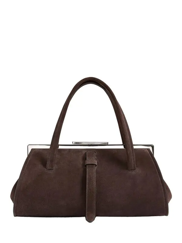 Brandon Maxwell The Maxwell Handheld Bag - Brown