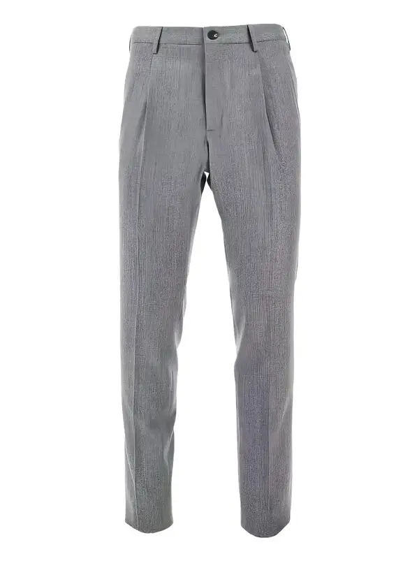 Incotex Pleated Trousers - Grey