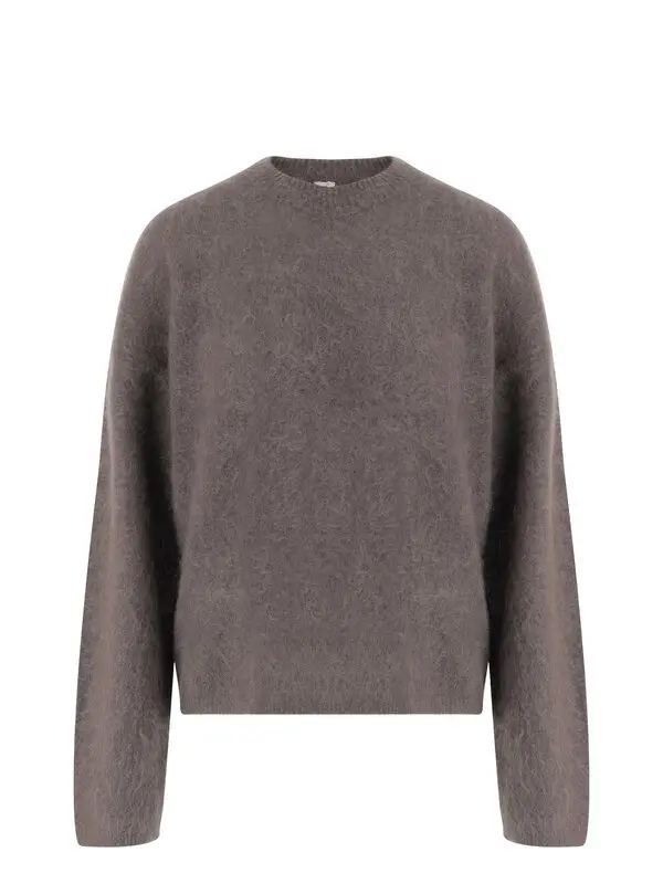 THE GARMENT Stretch Mohair Blend Sweatshirt - Grey