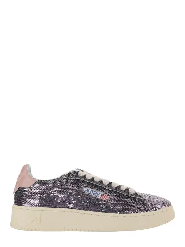 AUTRY Dallas Low 'sparkling' Sneakers - Purple